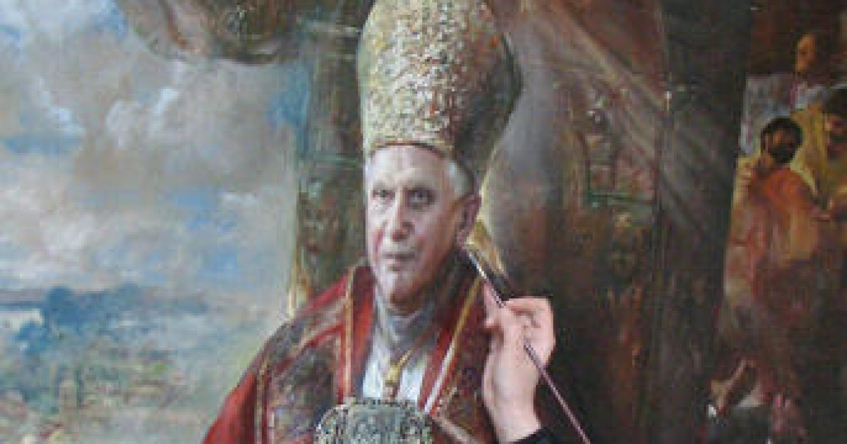 ITALY POPE PAINTING