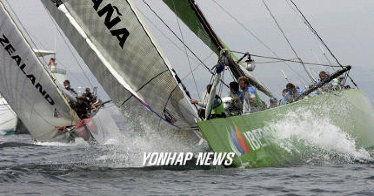 SPAIN SAILING LOUIS VUITTON CUP