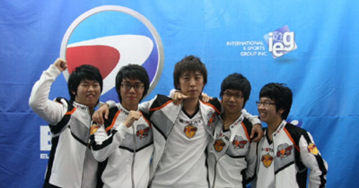 e스포츠 국가대표단, ESWC 2007 출전