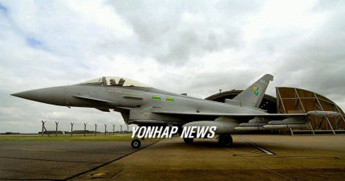 BRITAIN EUROFIGHTER (AP)