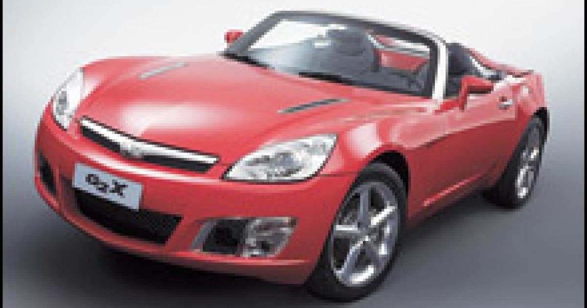 GM대우 G2X 빠르면 8월 출시 '컨버터블 이번엔 성공할까?'