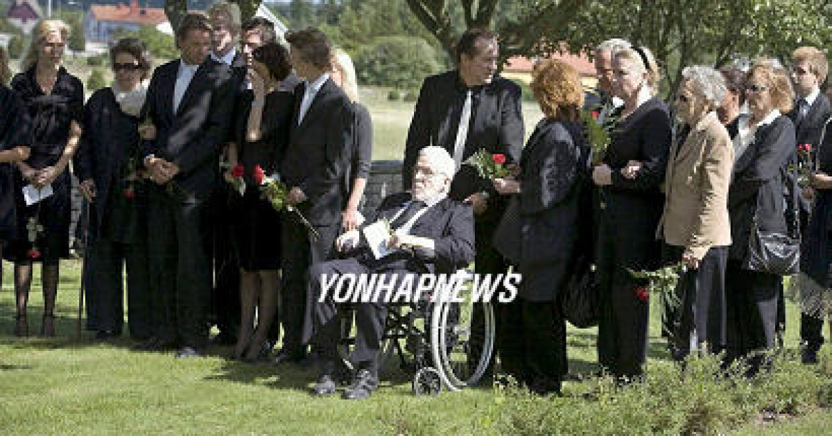 SWEDEN BERGMAN FUNERAL