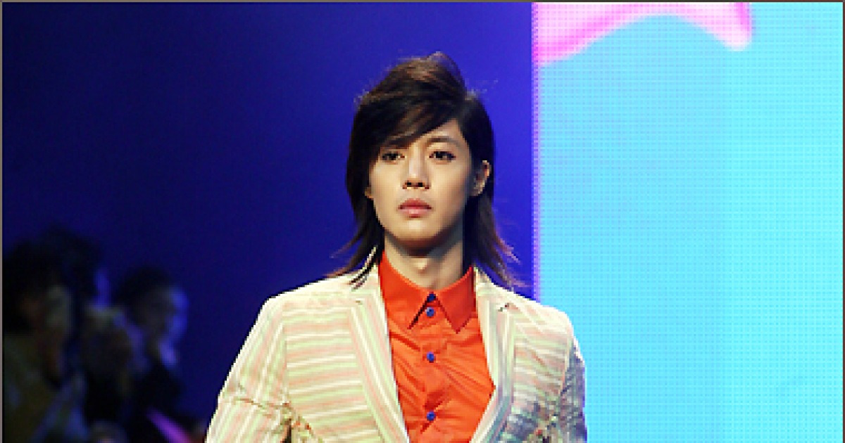 [MD포토] SS501 김현중, '모델로도 손색없죠?'