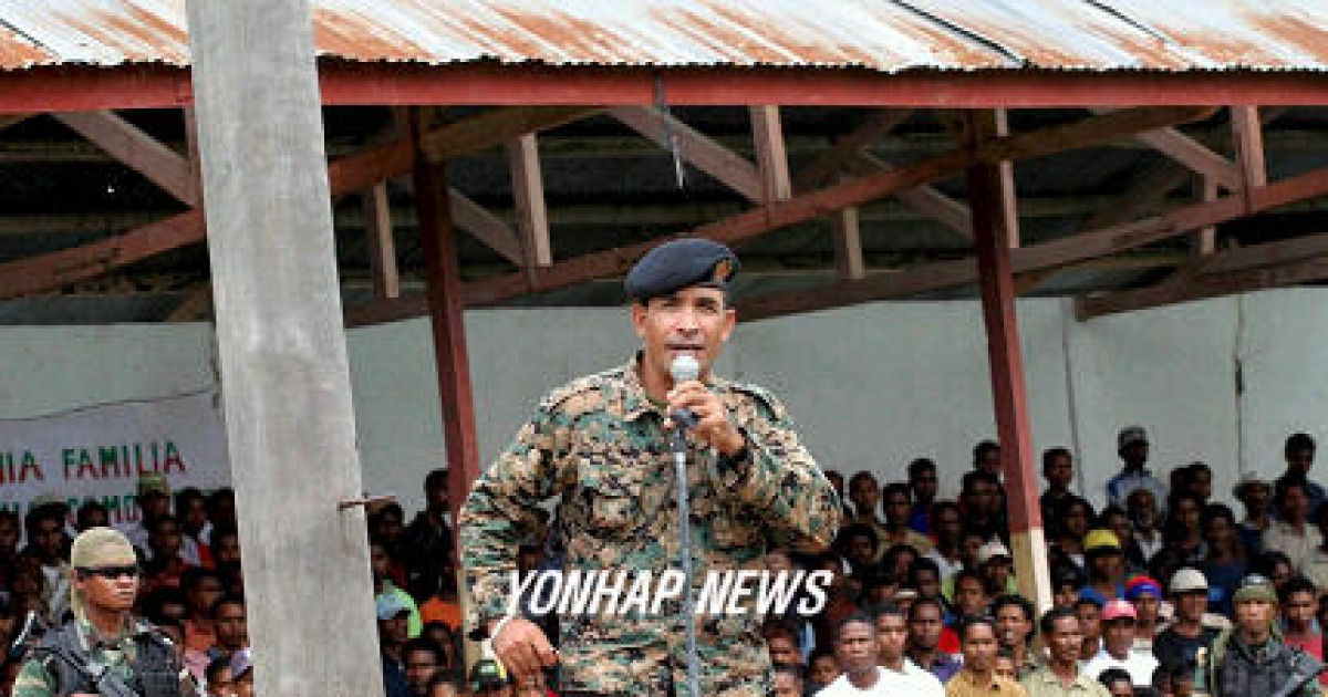EAST TIMOR REBEL ALFREDO