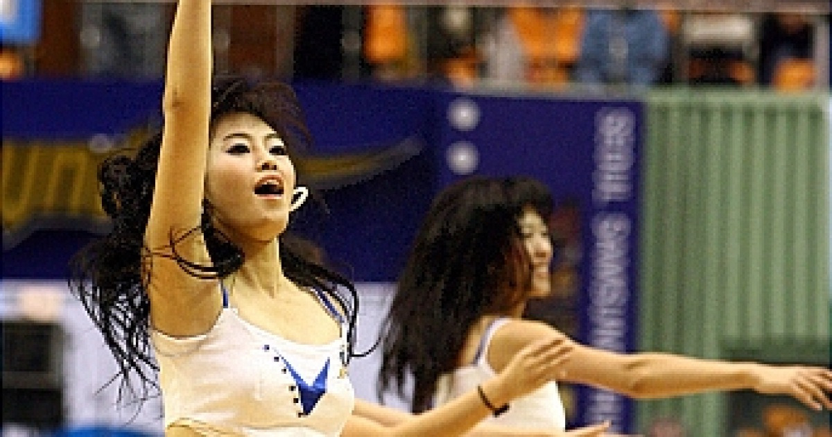 다 같이 '삼성 파이팅'