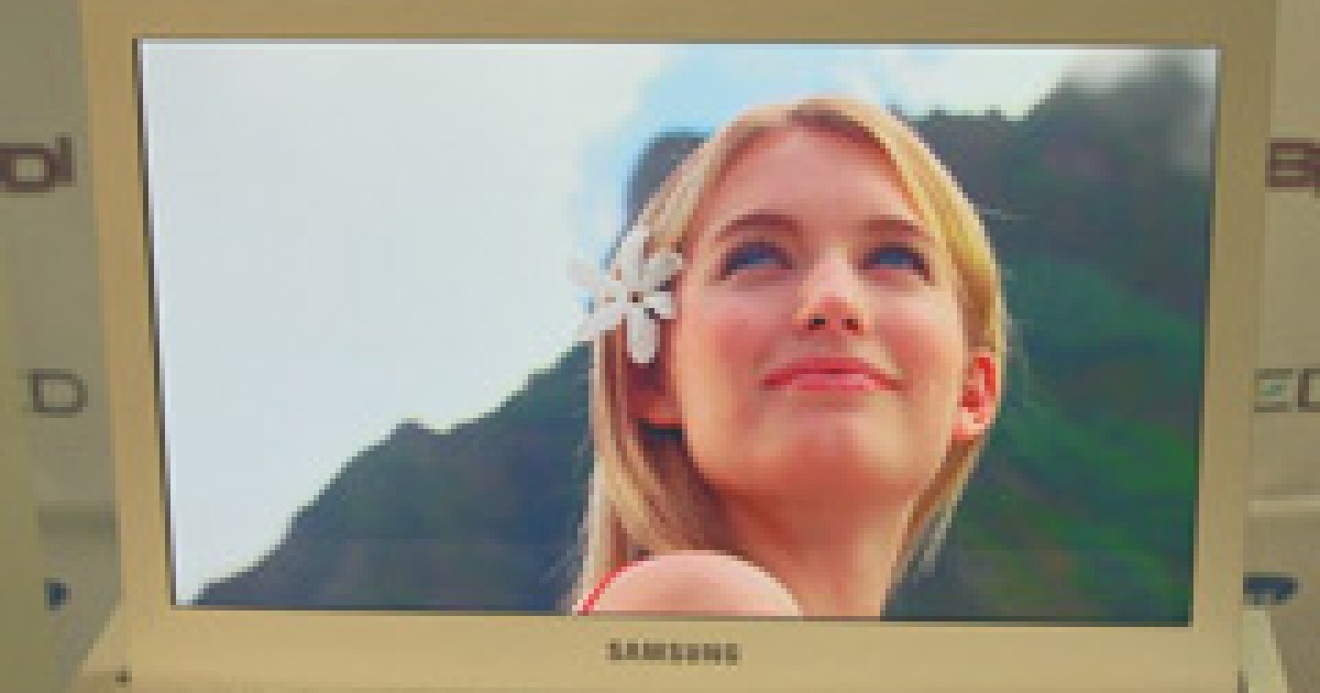 "36cm OLED 내년 양산"..삼성SDI, TV용 사업 본격화