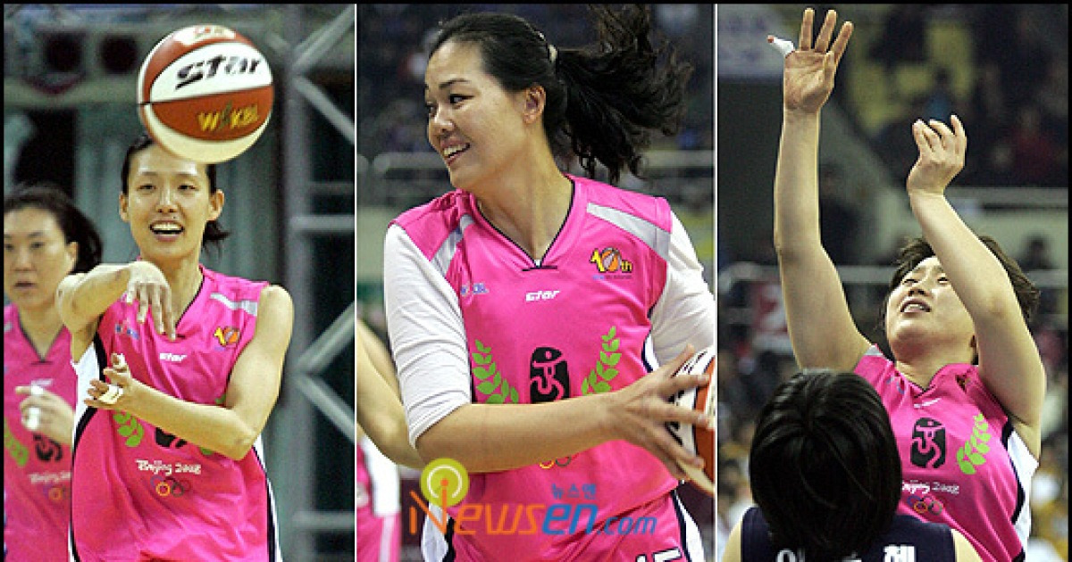 [포토엔]WKBL 추억의 스타 다 모였네!