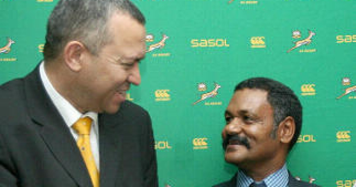 SOUTH AFRICA NEW RUGBY COACH