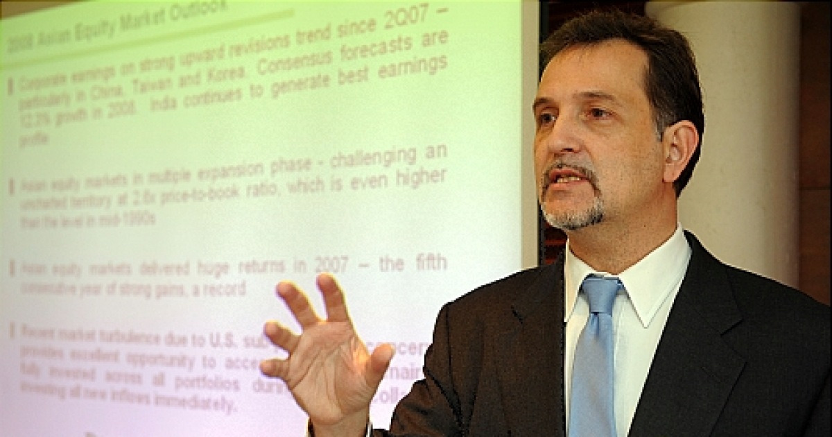 인도네시아 펀드 설명하는 CAAM Asia CIO Ray Jovanovich