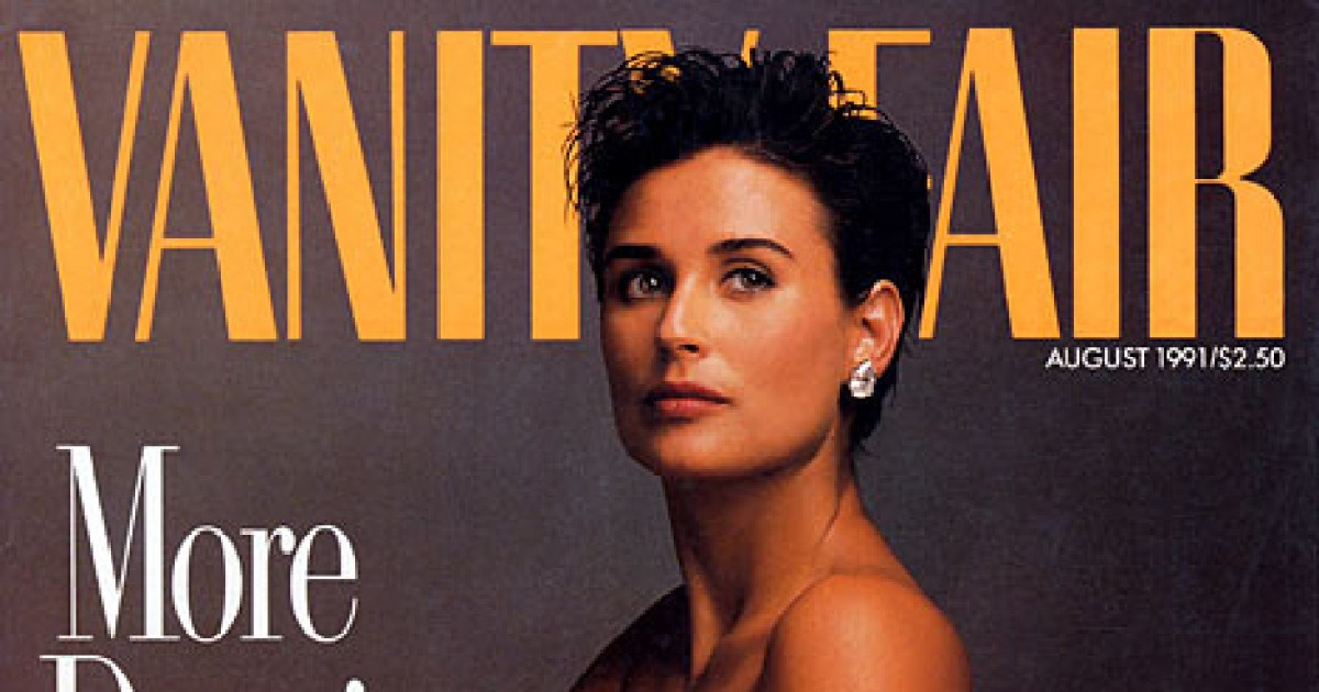 데미 무어, '임신누드는 나를 위해 찍었던 것"