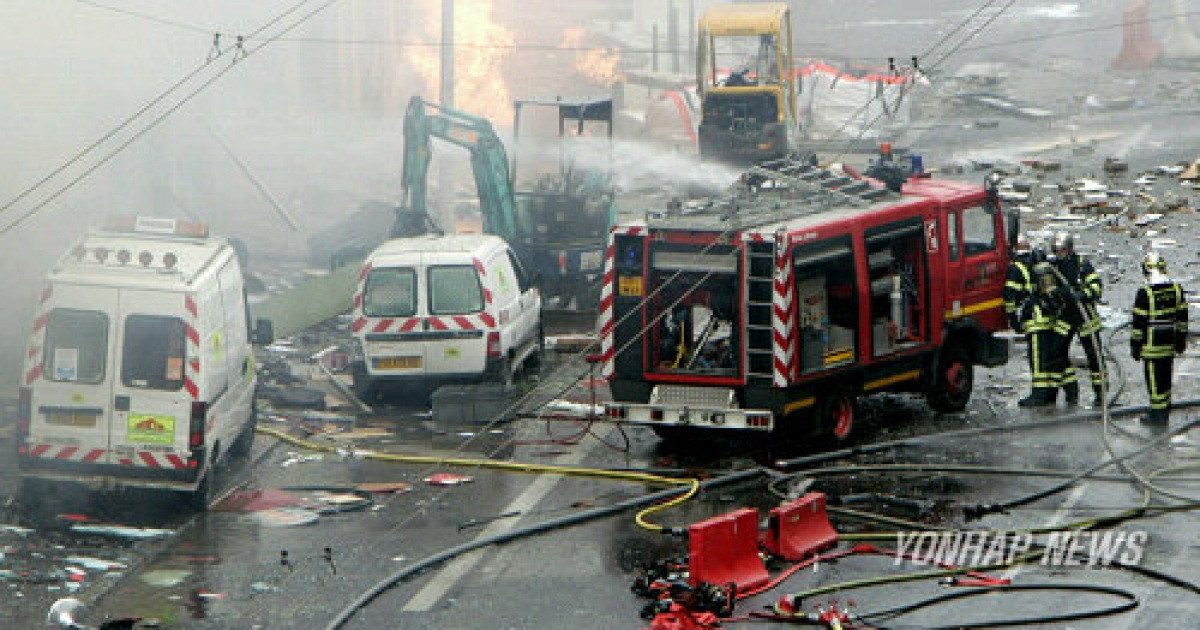 FRANCE GAS EXPLOSION (AP)