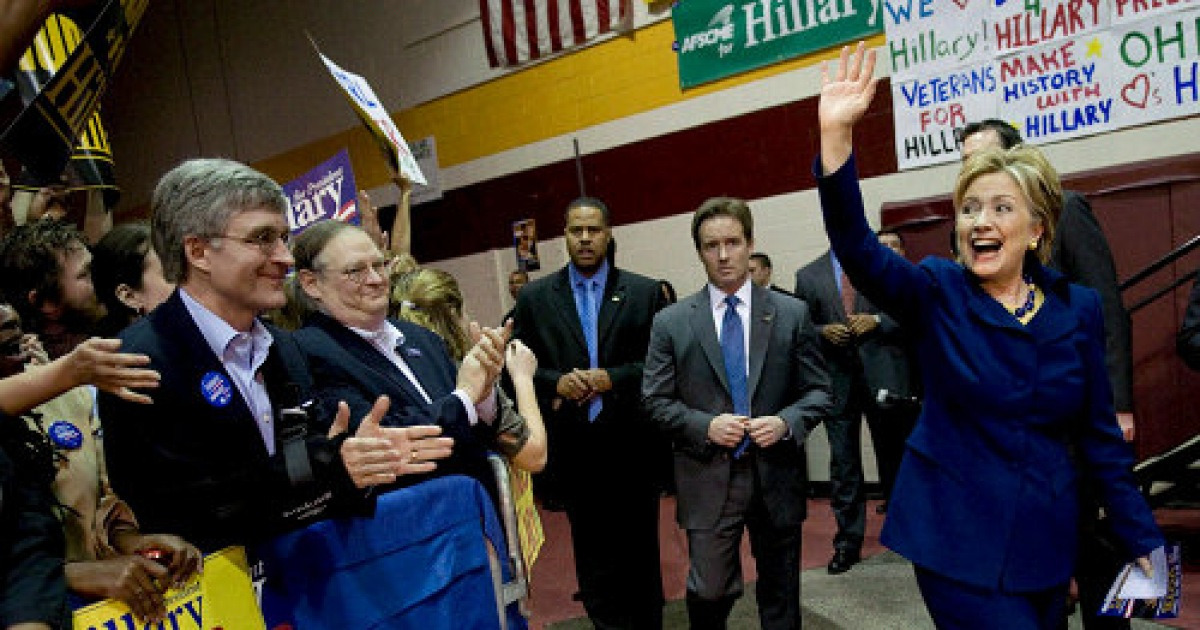 USA ELECTIONS CLINTON