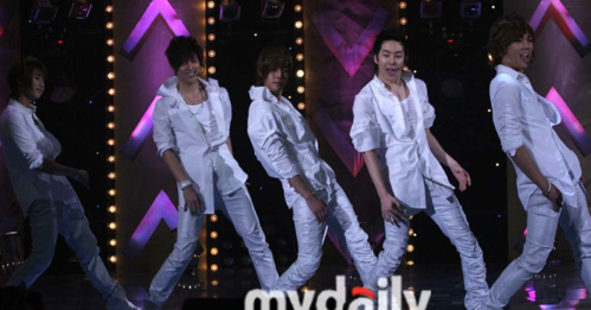[MD포토] SS501 '컴백무대는 신나게~'