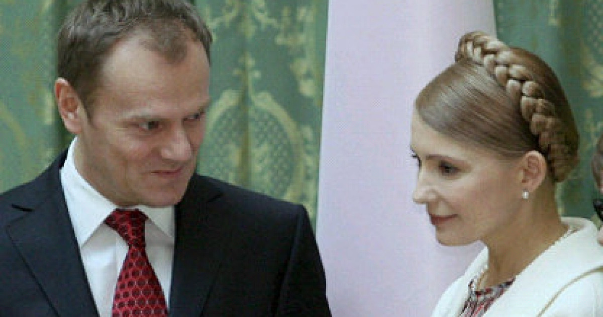 UKRAINE POLAND TUSK VISIT
