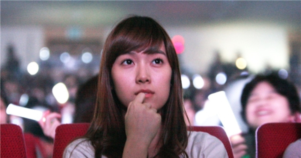 [사진] '소녀시대' 제시카 '강타 오빠, 멋져요'