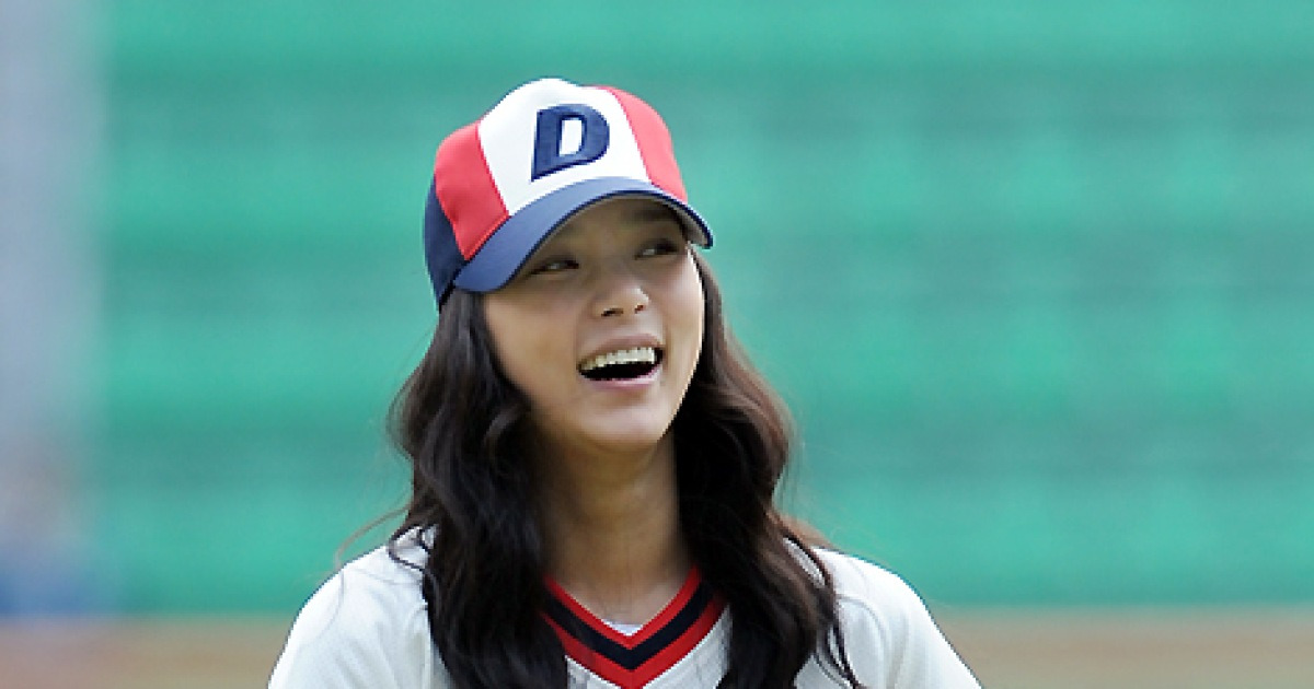 [사진]박시연,'가운데로 잘 들어갔나요?'