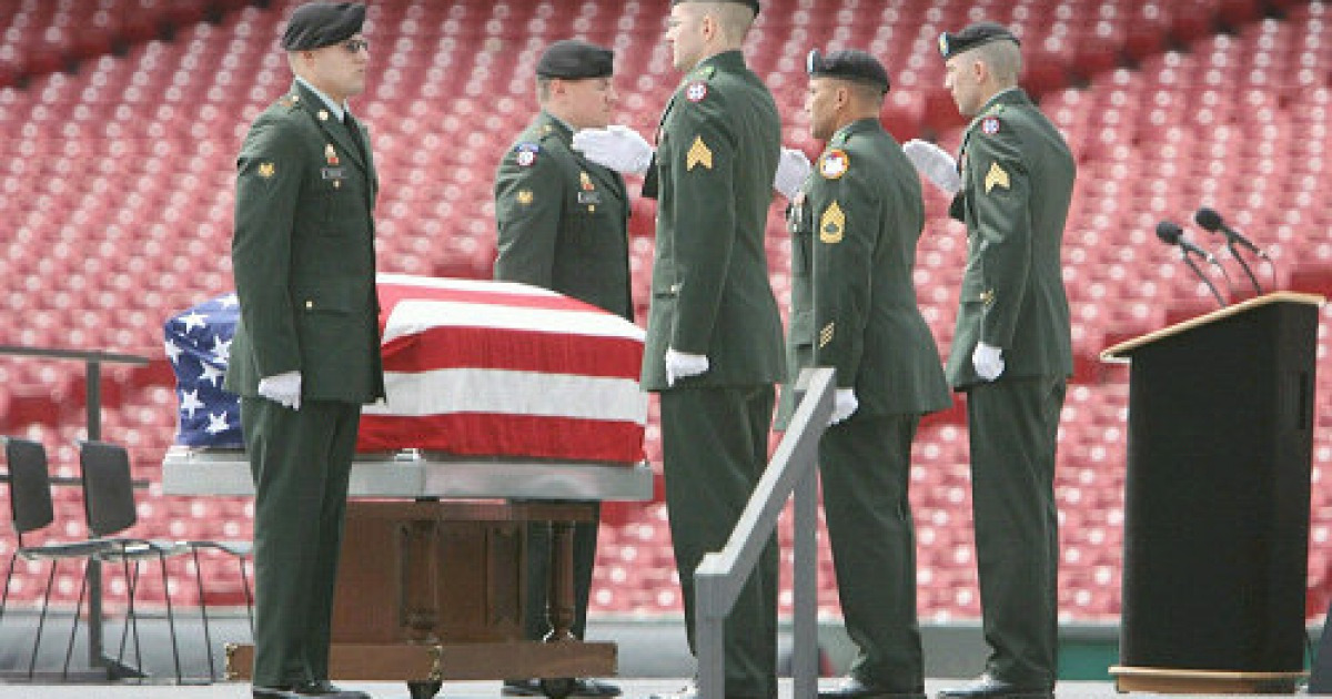 USA ARMY SEARGENT KEITH MATTHEW MAUPIN FUNERAL