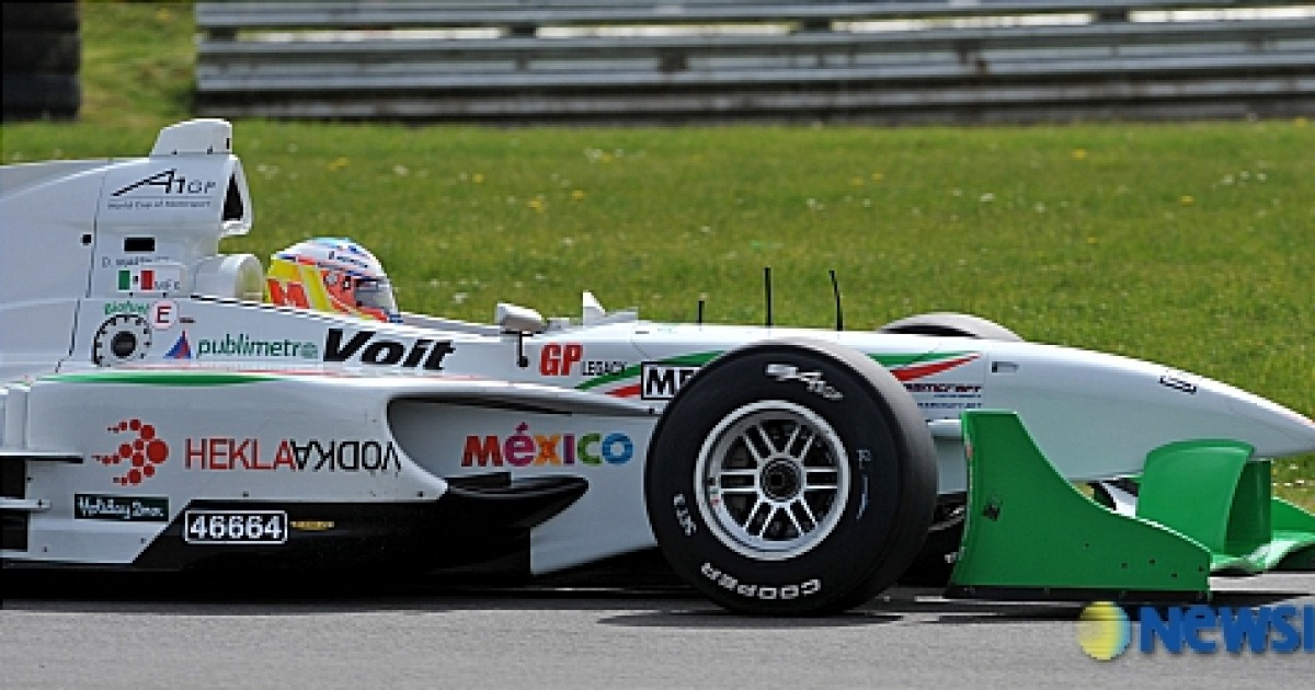 무서운 속도로 질주하는 A1GP