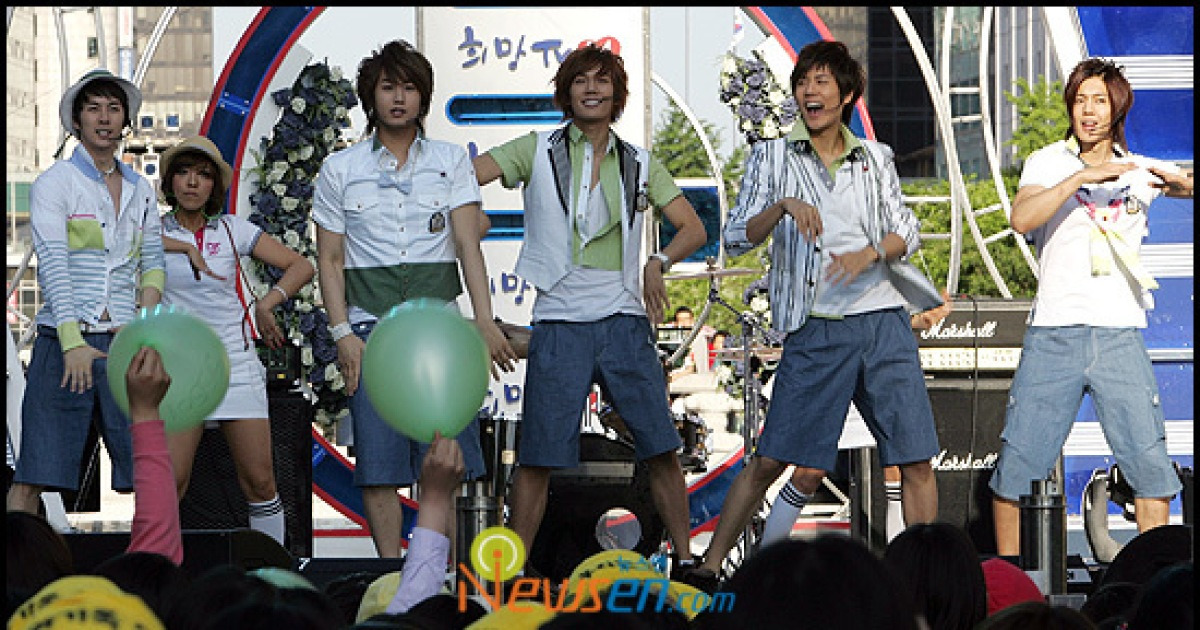 [포토엔]SS501, 신나는 무대~