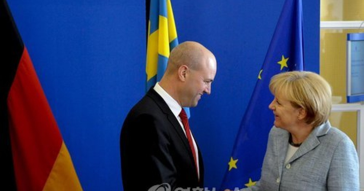 SWEDEN GERMANY MERKEL VISIT