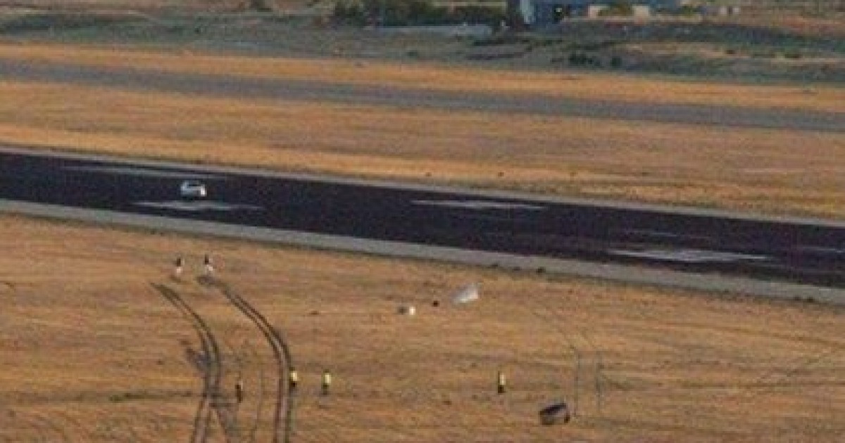 SPAIN PLANE CRASH SPANAIR BARAJAS