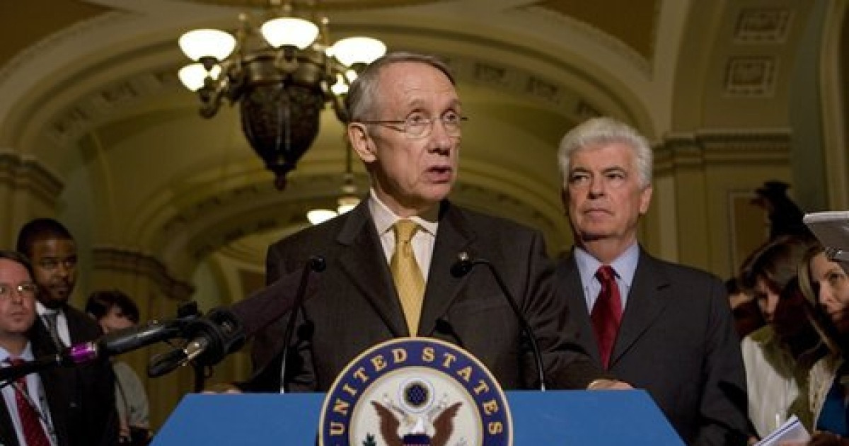 美재무FRB의장과경제위기회합뒤회견상원민주대표
