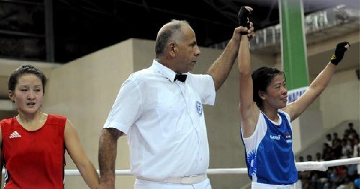 INDIA WOMEN BOXING