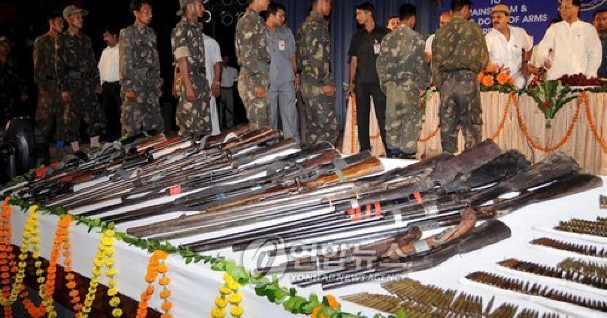 INDIA REBELS SURRENDER