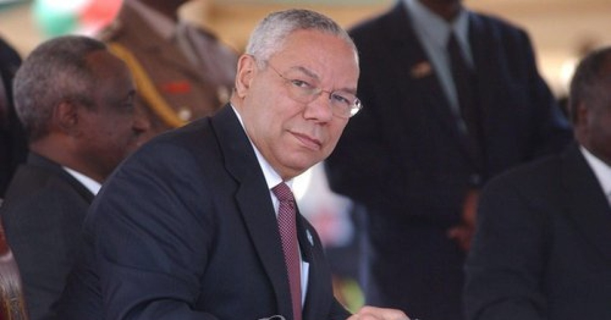 FILE KENYA POWELL SUDAN PEACE TALKS