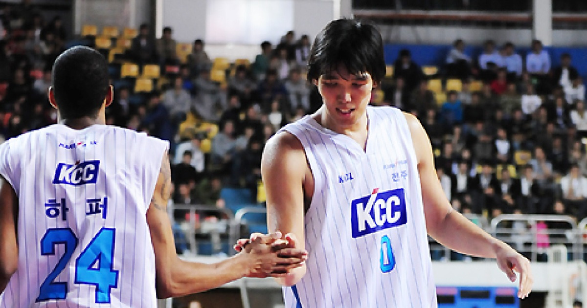 [사진]하승진,'하퍼! 굿샷!'