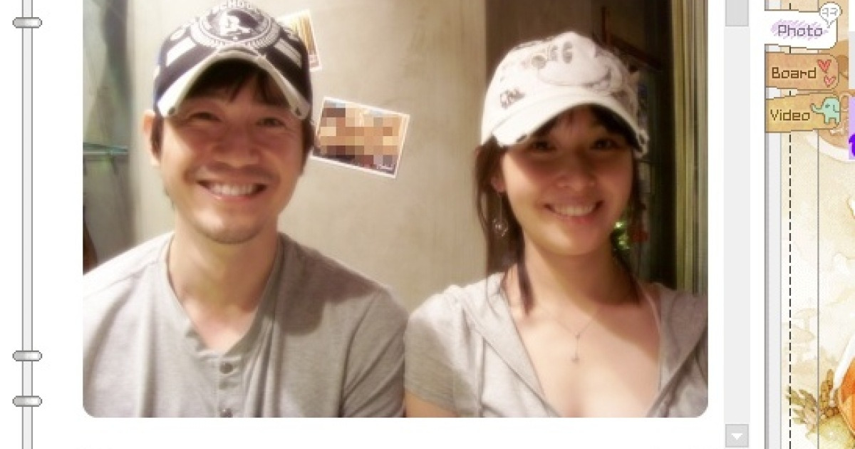 조안, 연인 박용우와 다정다감 셀카사진 공개 "입 모양이 닮았네"