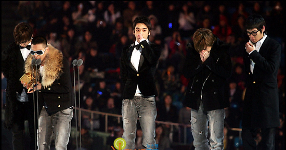 MKMF 2008 가요시상식 첫 포문 '동방 천하 vs 빅뱅 2연패'