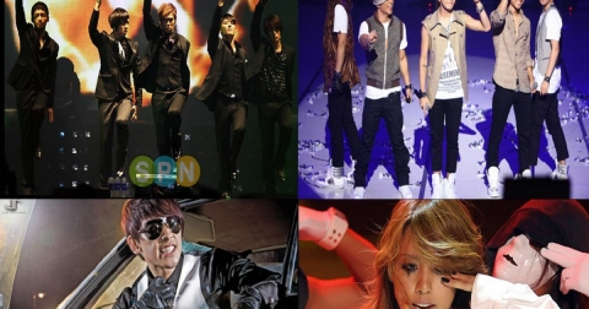 '빅뱅 비 이효리 동방신기'..MKMF 올해의 승자는 누구?