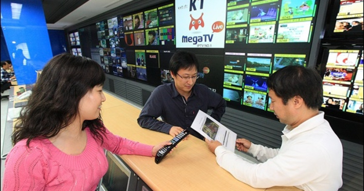 KT, 국내 최초 실시간 IPTV 서비스 상용화