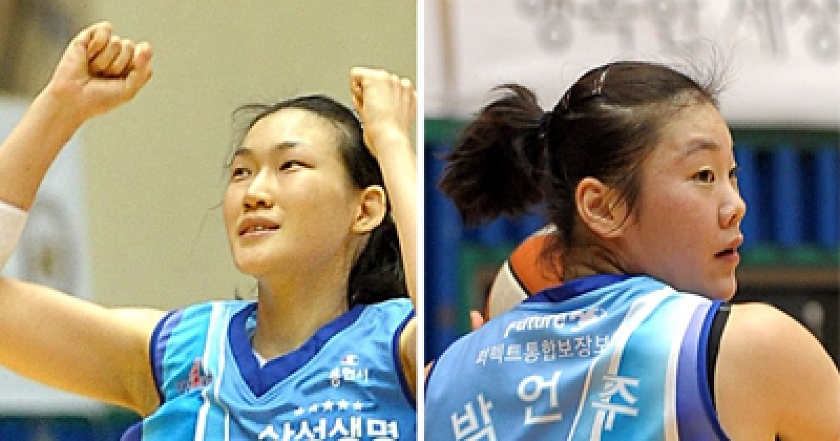'삼성女 돌풍' 3라운드 MVP 박정은..MIP 박언주
