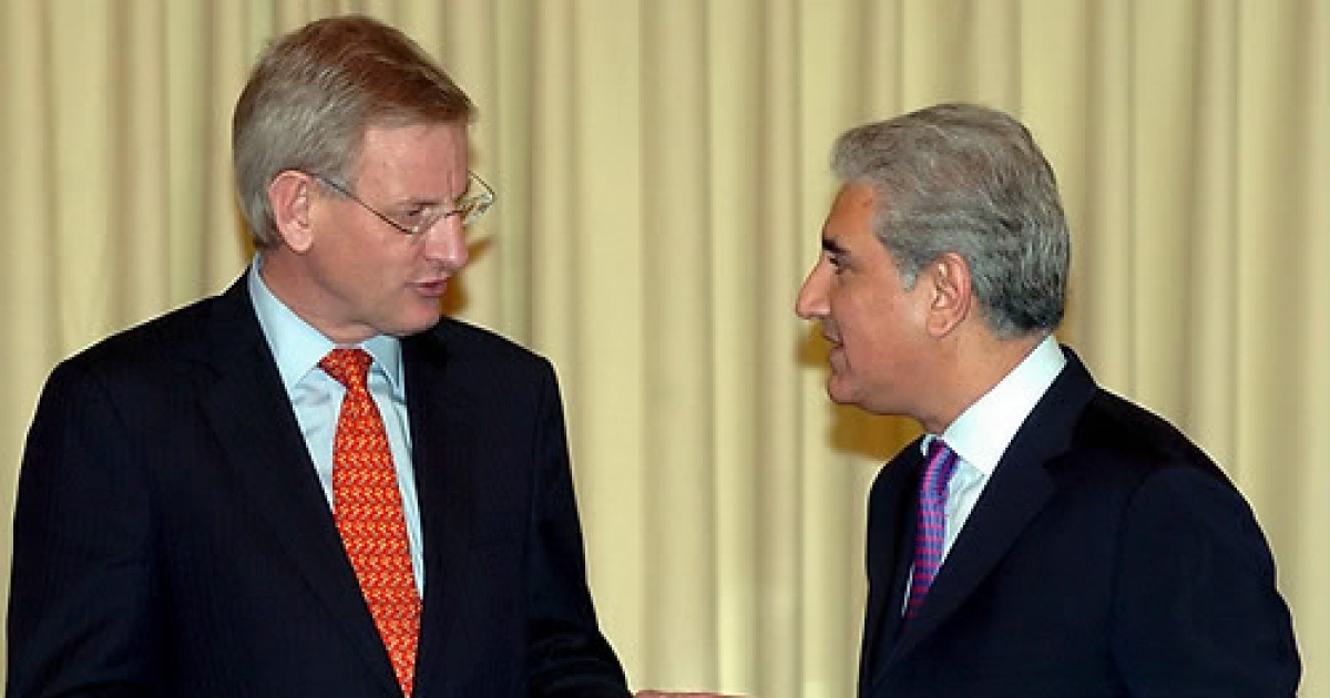 PAKISTAN SWEDEN BILDT DIPLOMACY
