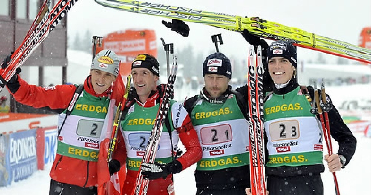 AUSTRIA BIATHLON WINNERS