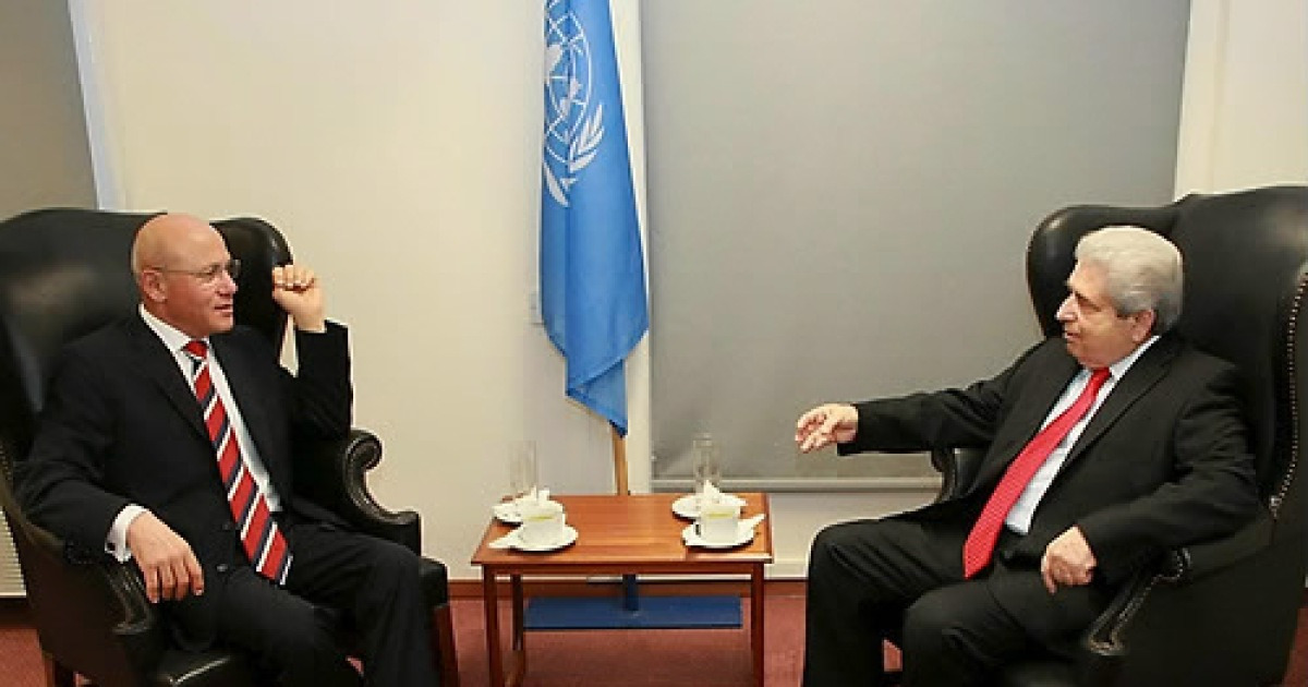 CYPRUS UN UNIFICATION TALKS