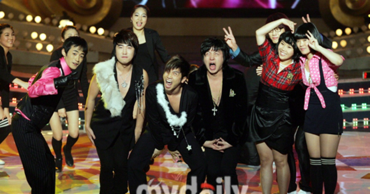 [MD포토] '개콘' 멤버들의 장기자랑, '뜨거운 열기' (KBS 연예대상)