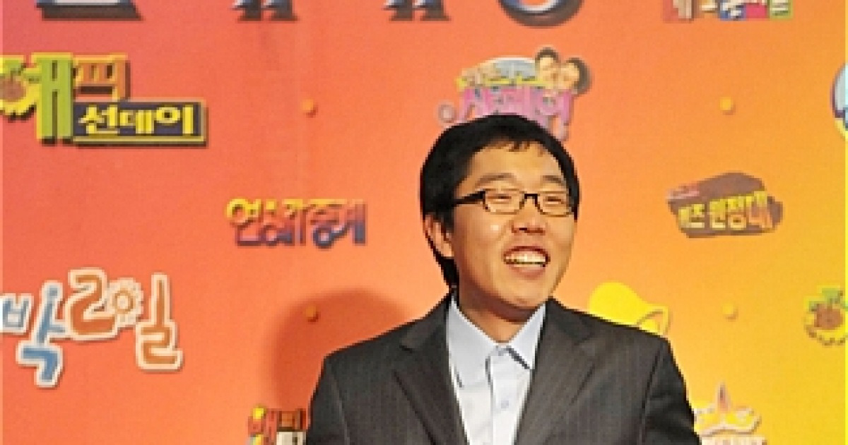 '2008 KBS 연예대상' 시상식에 참석한 김제동