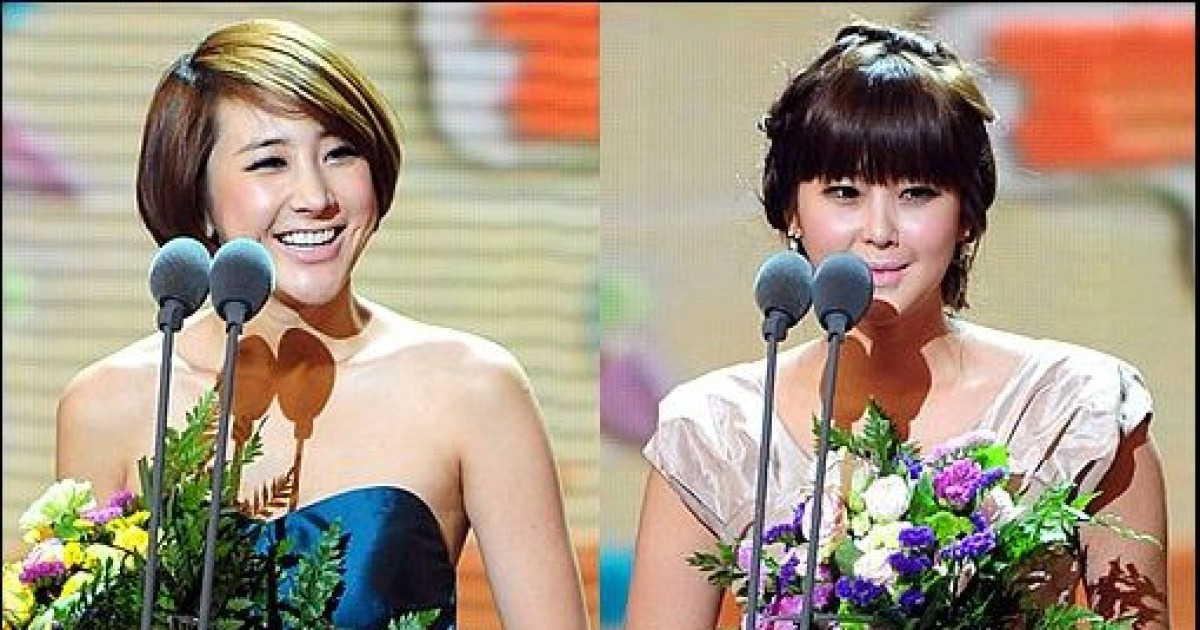 [MBC연예대상]신정환 정형돈 서인영 솔비, 쇼버라이어티 우수상 수상