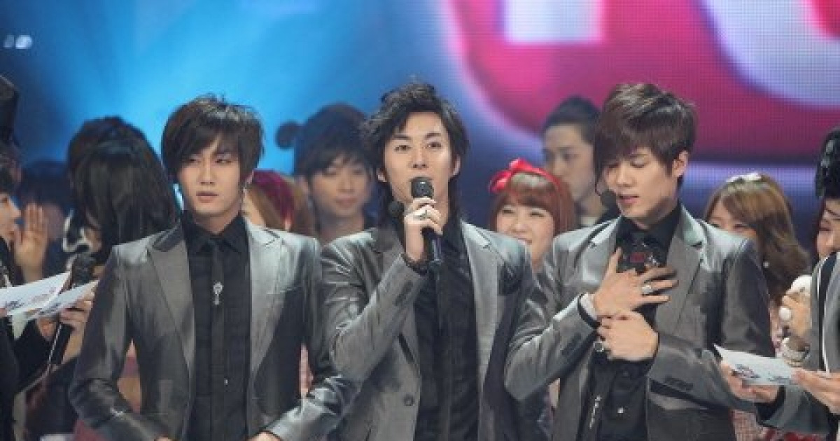 [포토on] 2009년 엠카운트다운 첫 1위, SS501