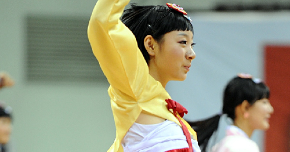 [KBL] KT&G 치어리더 '명절 잘 보내세요'