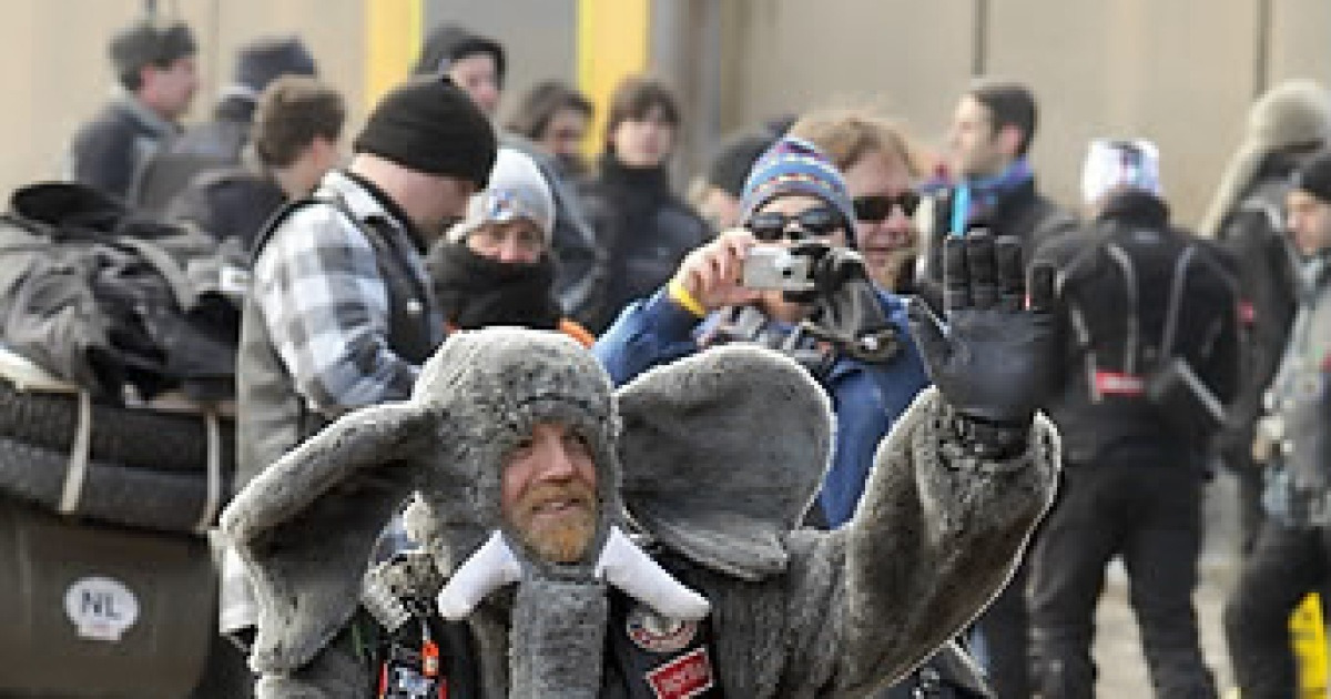 GERMANY BIKERS ELEPHANT MEETING