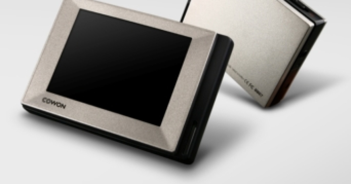 코원, 프리미엄 MP3P 'COWON D2+' 출시