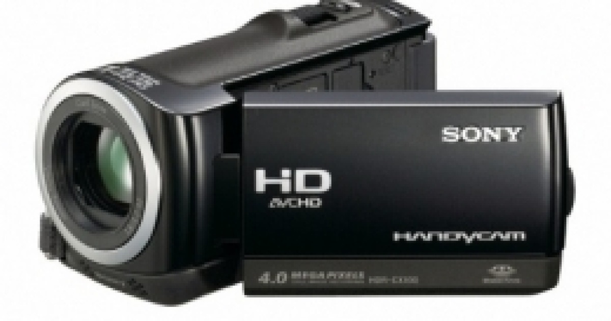 휴대성 뛰어난 디지털캠코더, 소니 HDR-CX100