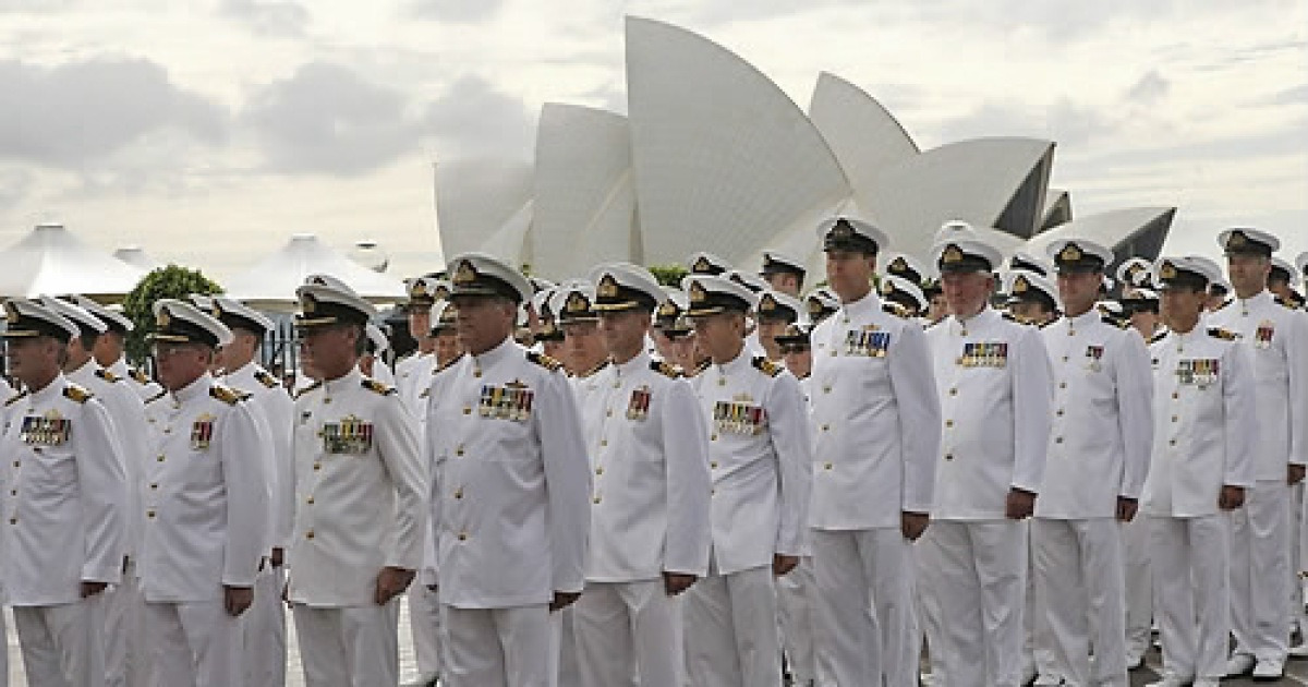 AUSTRALIA NAVY FREEDOM OF MARCH