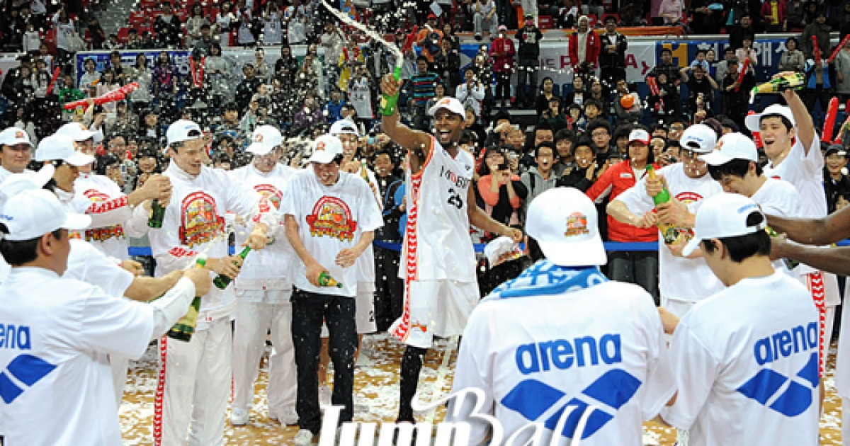 [KBL] 우승 샴페인 파티