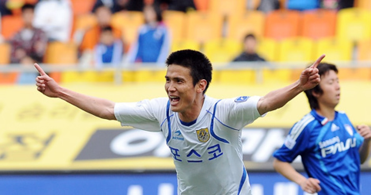 [사진]김승현,'두 골 넣었어'