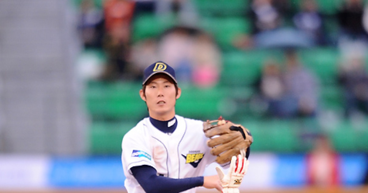 [사진]연경흠,'악! 병살이야!'